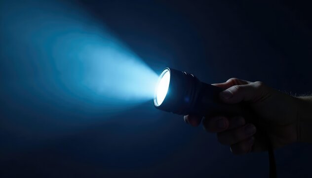Flashlight In The Dark