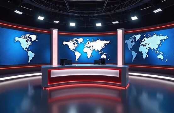 News Anchor Background Images – Browse 61,132 Stock Photos, Vectors ...