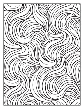 easy coloring pages with thick lines