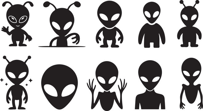 "Alien Silhouette" Images – Browse 721 Stock Photos, Vectors, and Video ...