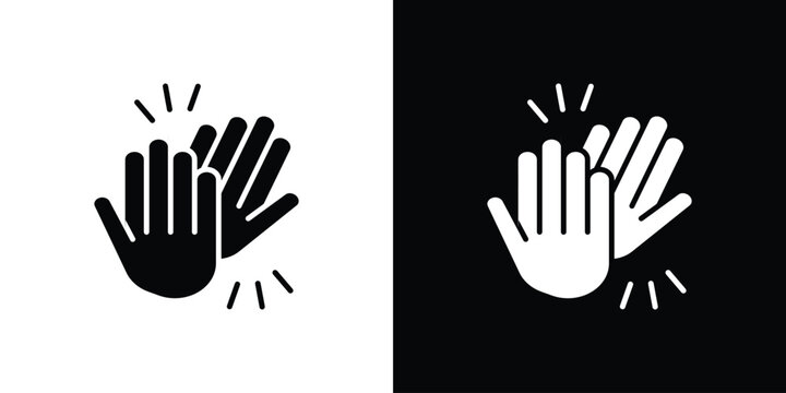 High Five Clip Art Images – Browse 3,750 Stock Photos, Vectors, and ...