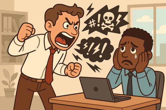 Angry Boss Cartoon Images – Browse 10,594 Stock Photos, Vectors, and ...