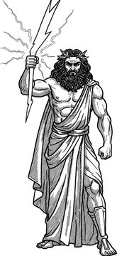 Cronus Greek God Drawing