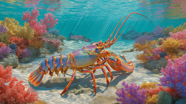 "Rainbow Lobster"-Bilder: Stock-Fotos & -Videos. | Adobe Stock