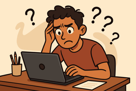 Exam Stress Cartoon Images – Browse 4,242 Stock Photos, Vectors, and ...