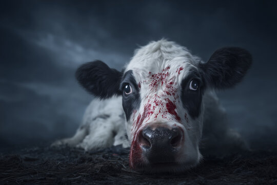 Sad Cow Face