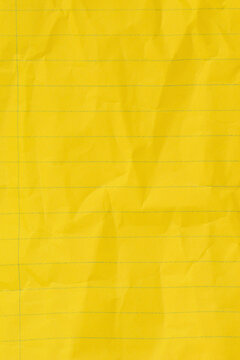 Yellow Notebook Paper Background