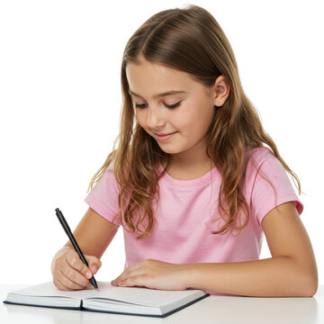 Kid Writing White Background Images – Browse 96,685 Stock Photos ...