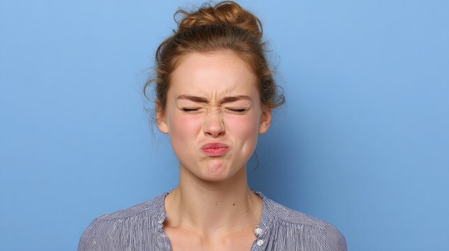 face bitter expression