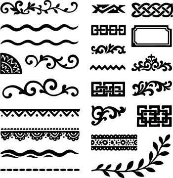 easy celtic knot border