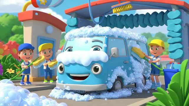 Car Wash Cartoon Images – Browse 6,300 Stock Photos, Vectors, and Video ...