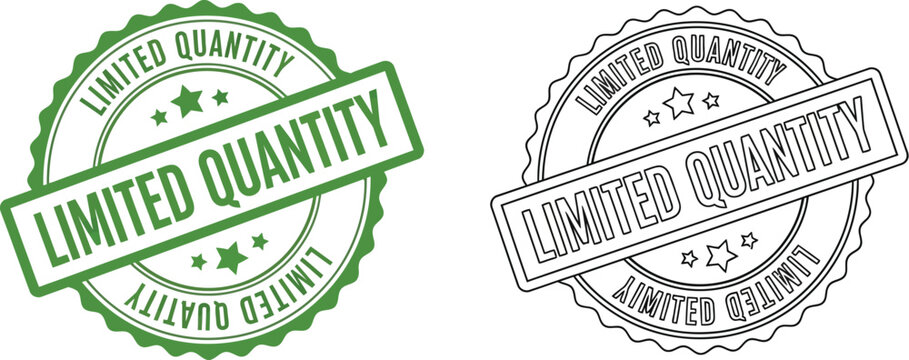 limited quantity item