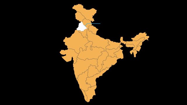 Punjab Map Images – Browse 1,517 Stock Photos, Vectors, and Video ...
