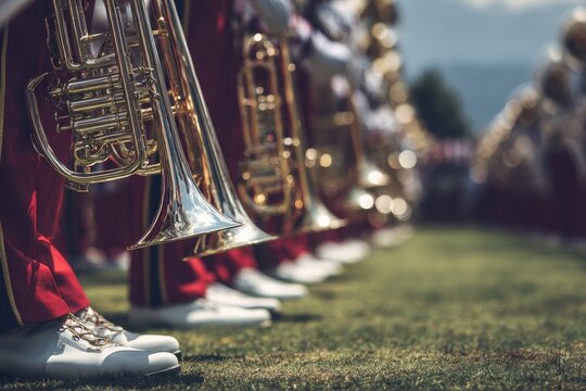 Marching Band Instruments Wallpaper
