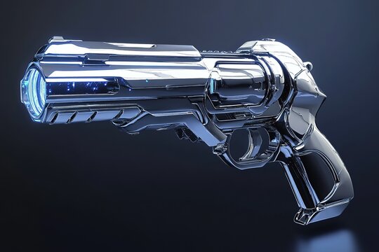 laser revolver sci fi