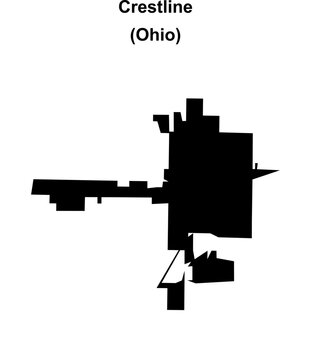 Map Of Crestline Ohio Images – Browse 4 Stock Photos, Vectors, and ...
