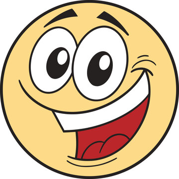 Very Excited Smiley Face