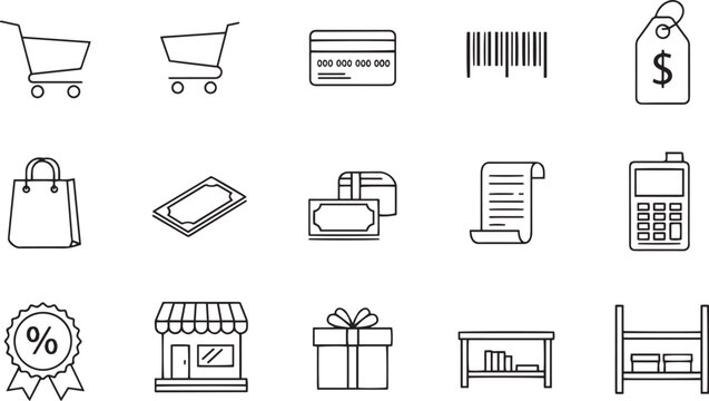 "Retail Icons" Images – Browse 2,882 Stock Photos, Vectors, and Video ...