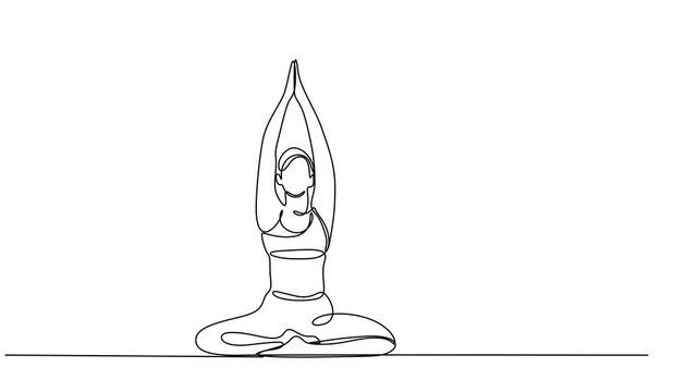Yoga Continuous Line Drawing Images – Browse 14,588 Stock Photos ...