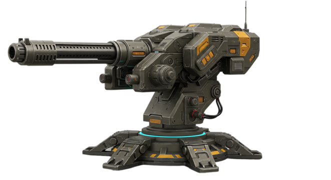 High Tech Weapon PNGs – Transparent Background Images | PikWizard