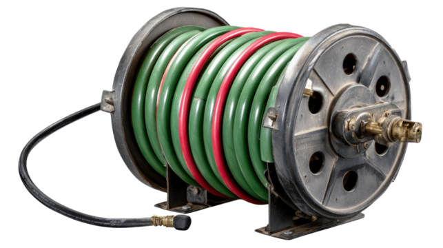 Red Hose Reel PNGs – Transparent Background Images | PikWizard