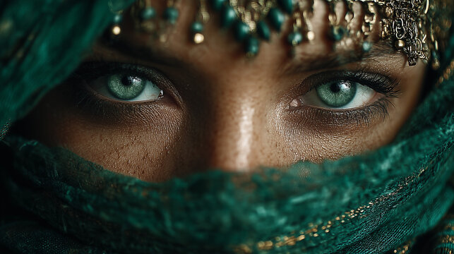 Dark Emerald Green Eyes