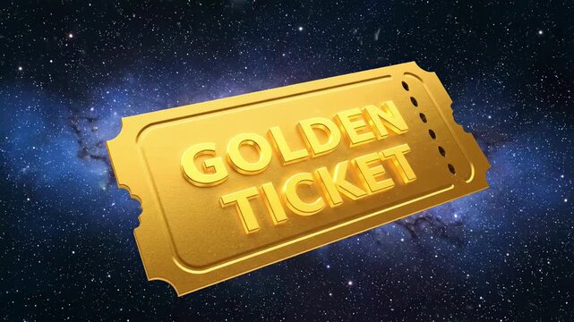 Golden Ticket Blank Images – Browse 4,353 Stock Photos, Vectors, and ...