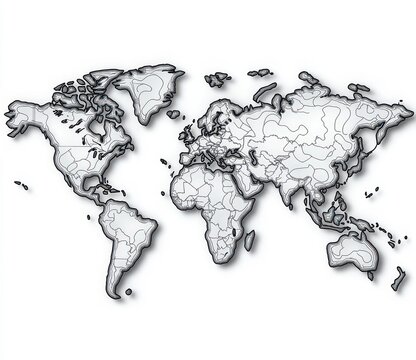 「Topographic World Map」の写真素材 | 28,530件の無料イラスト画像 | Adobe Stock