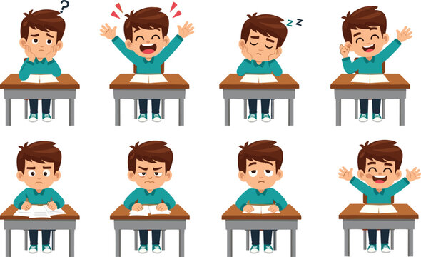 Exam Stress Cartoon Images – Browse 3,721 Stock Photos, Vectors, and ...