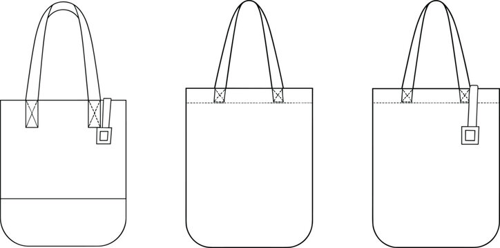 tote bag vector file