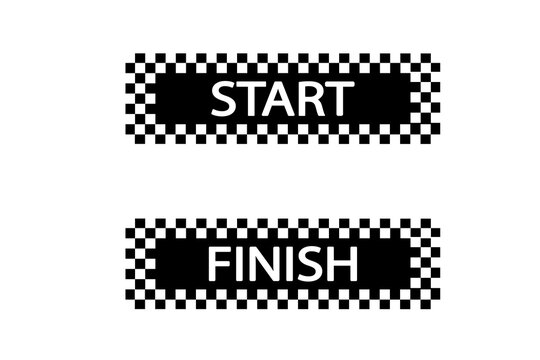 Racing Finish Line Banner
