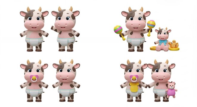 "Cartoon Cows"-Bilder: Stock-Fotos & -Videos. | Adobe Stock