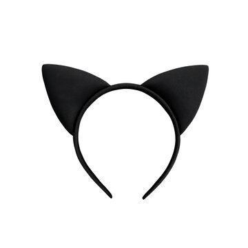 black cat ears