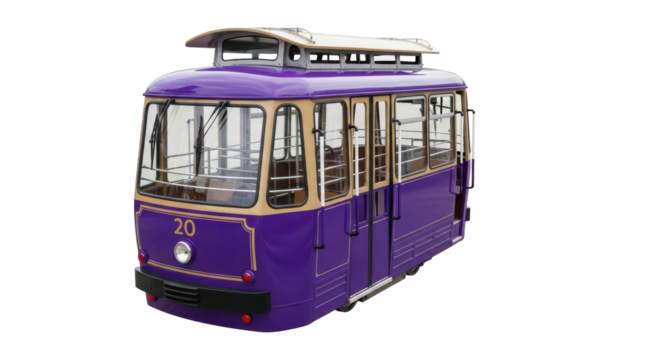Transport Tram PNGs – Transparent Background Images | PikWizard