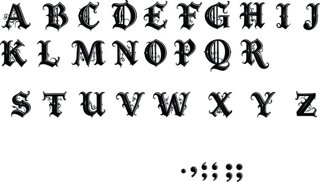 gothise letters