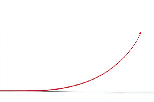 Curved Graph Line Png