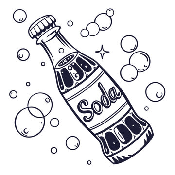 soda bubbles drawing