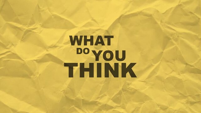 "What Do You Think" Imagens – Procure 401 fotos, vetores e vídeos ...
