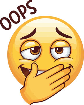 oops cartoon face