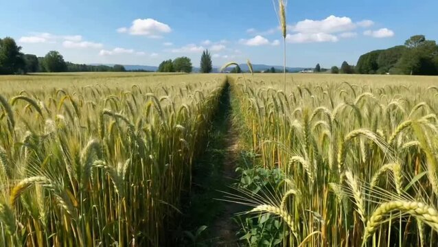 wheat field ambient