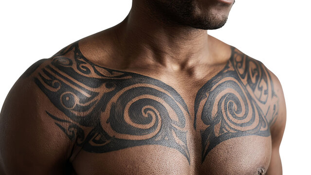 tattoo background chest