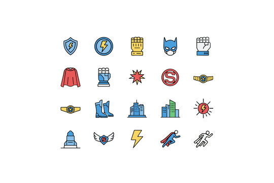 Superhero Icon Pack