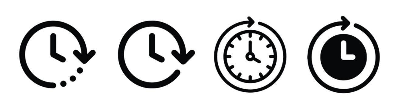 Clock Fast Forward Icon
