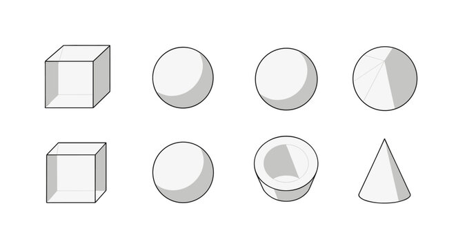 3D Basic Shapes Images – Browse 38,029 Stock Photos, Vectors, and Video ...