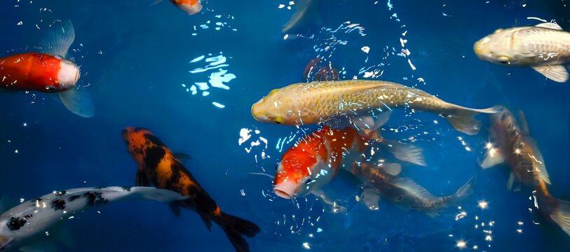 ornamental fish background