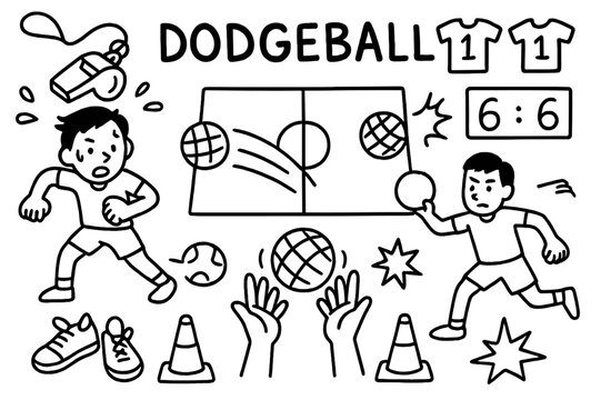 Dodgeball Images – Browse 4,582 Stock Photos, Vectors, and Video ...