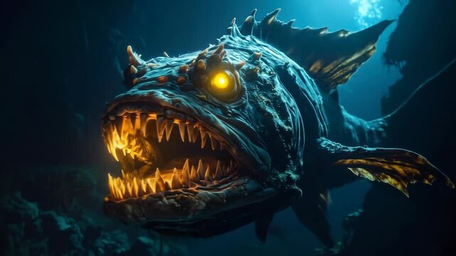 terrifying devil fish