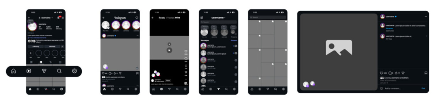 Iphone Desktop Layout - Images et vidéos libres de droits | Adobe Stock