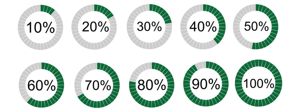 pie chart progress icon