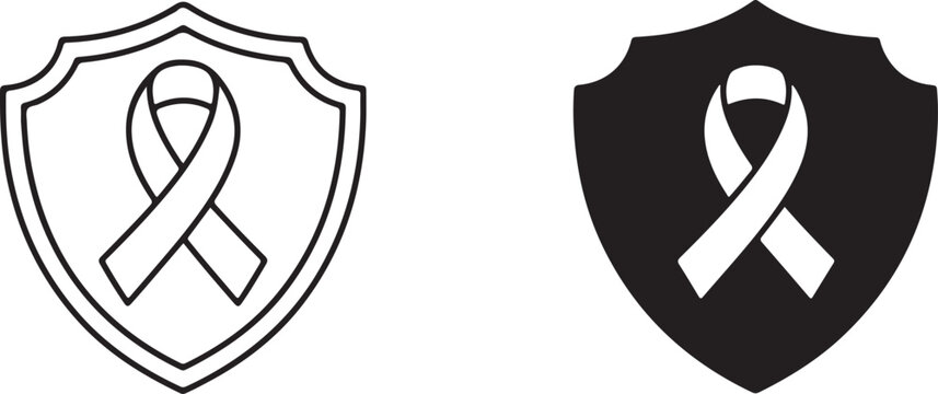 support ribbon template